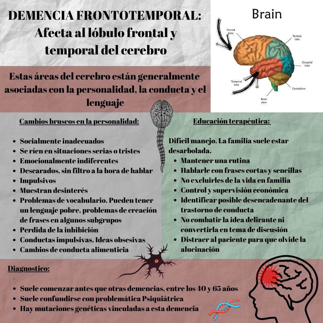 Demencia Frontotemporal Causas